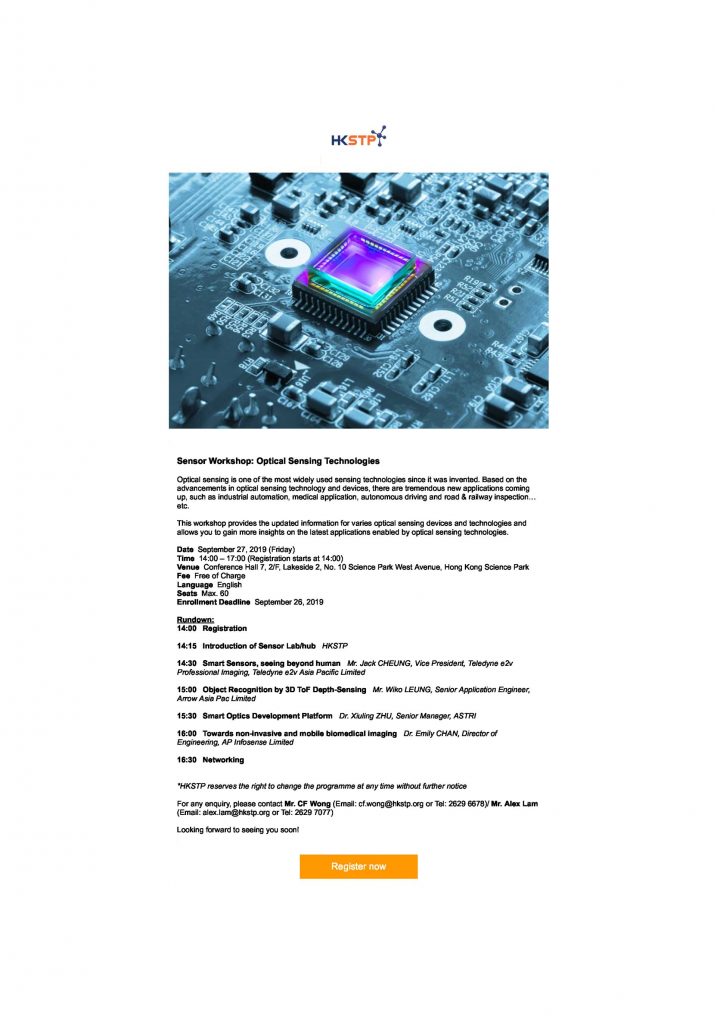 “Towards non-invasive and mobile biomedical imaging” Sensor Workshop ...